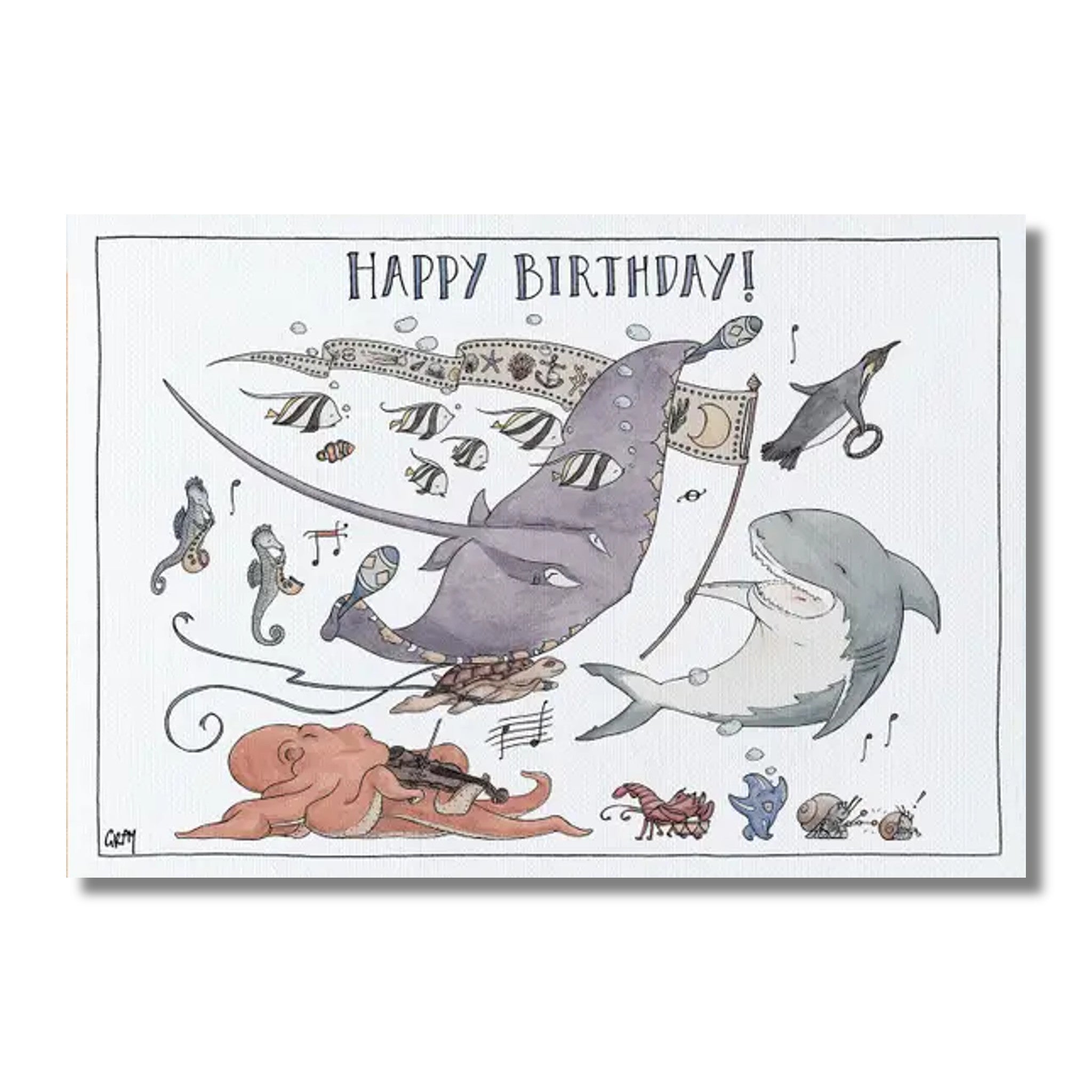Birthday Card — Sea Life Parade – The Symphony Store