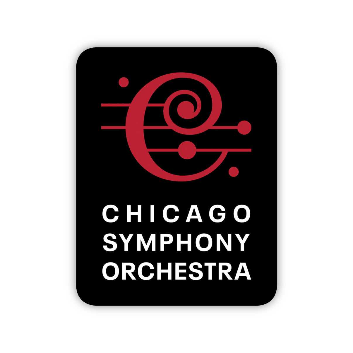 CSO Logo Sticker – The Symphony Store