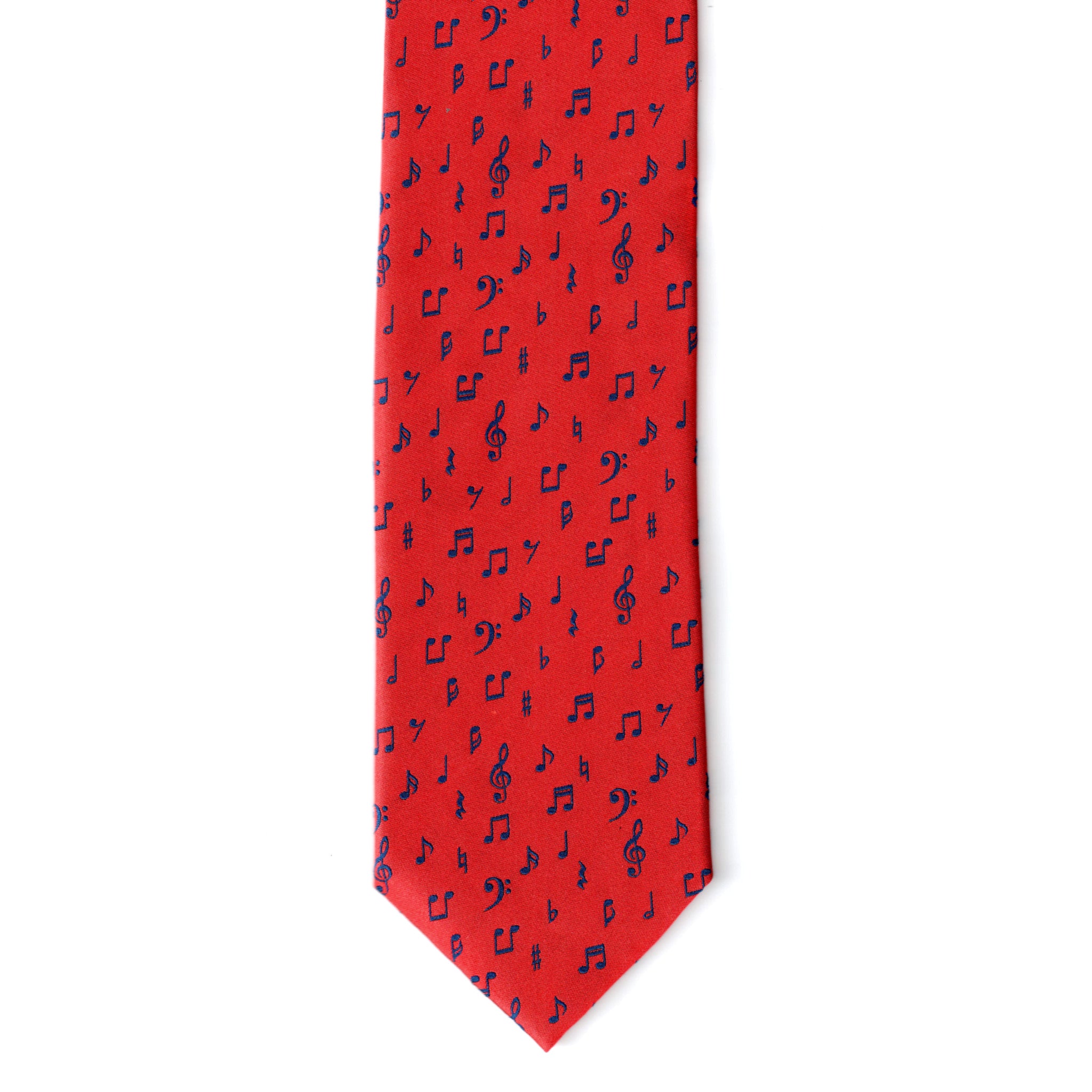 Let's Compare Notes Tie, Red – The Symphony Store