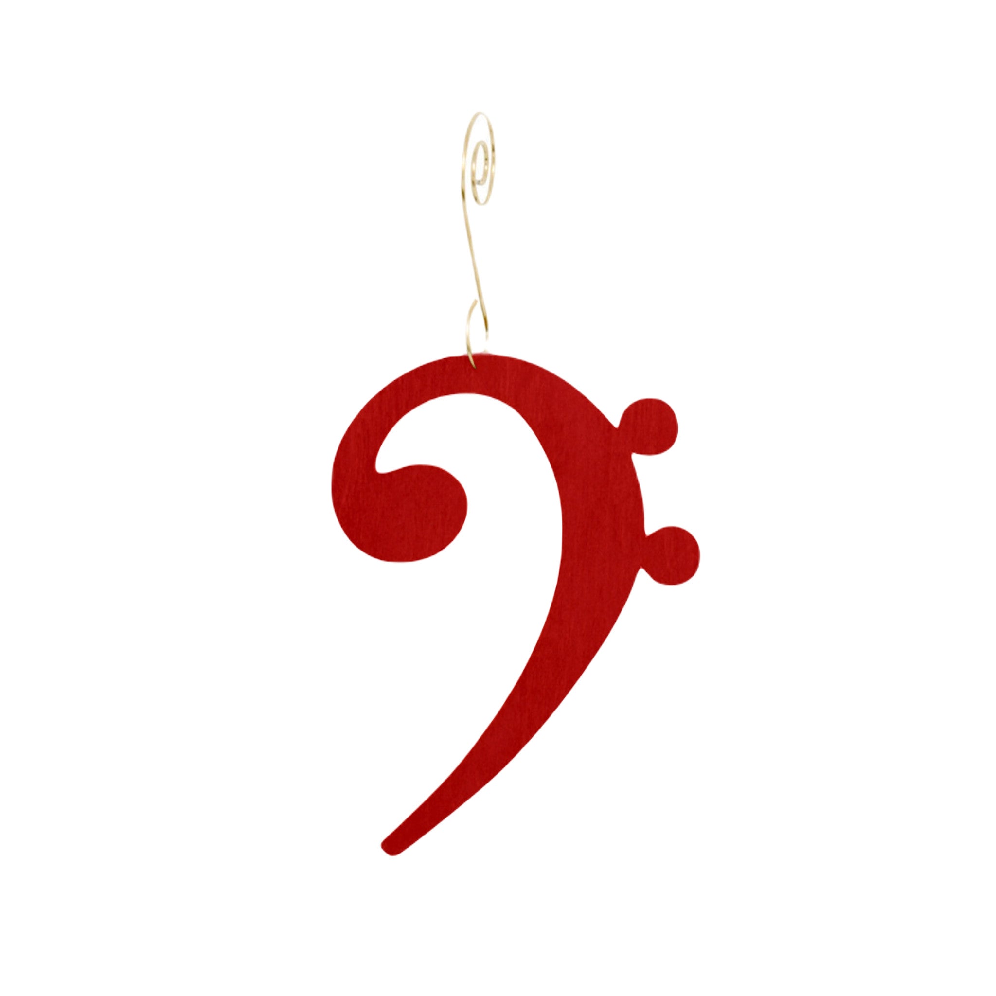 Bass Clef Ornament – The Symphony Store